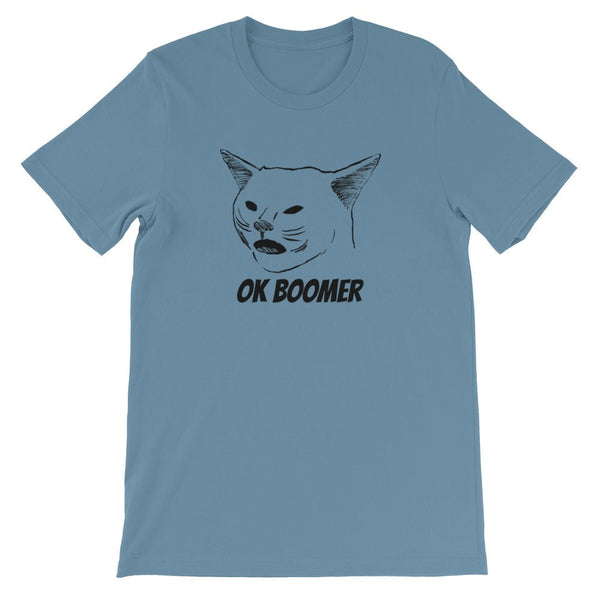 Ok Boomer Cat Meme T-shirt - Dicks By Mail - Anonymously mail a bag of ...